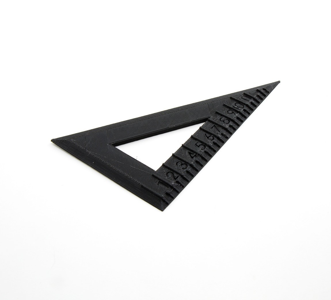 Fichier STL gratuit Règle triangulaire・Design pour imprimante 3D à ...