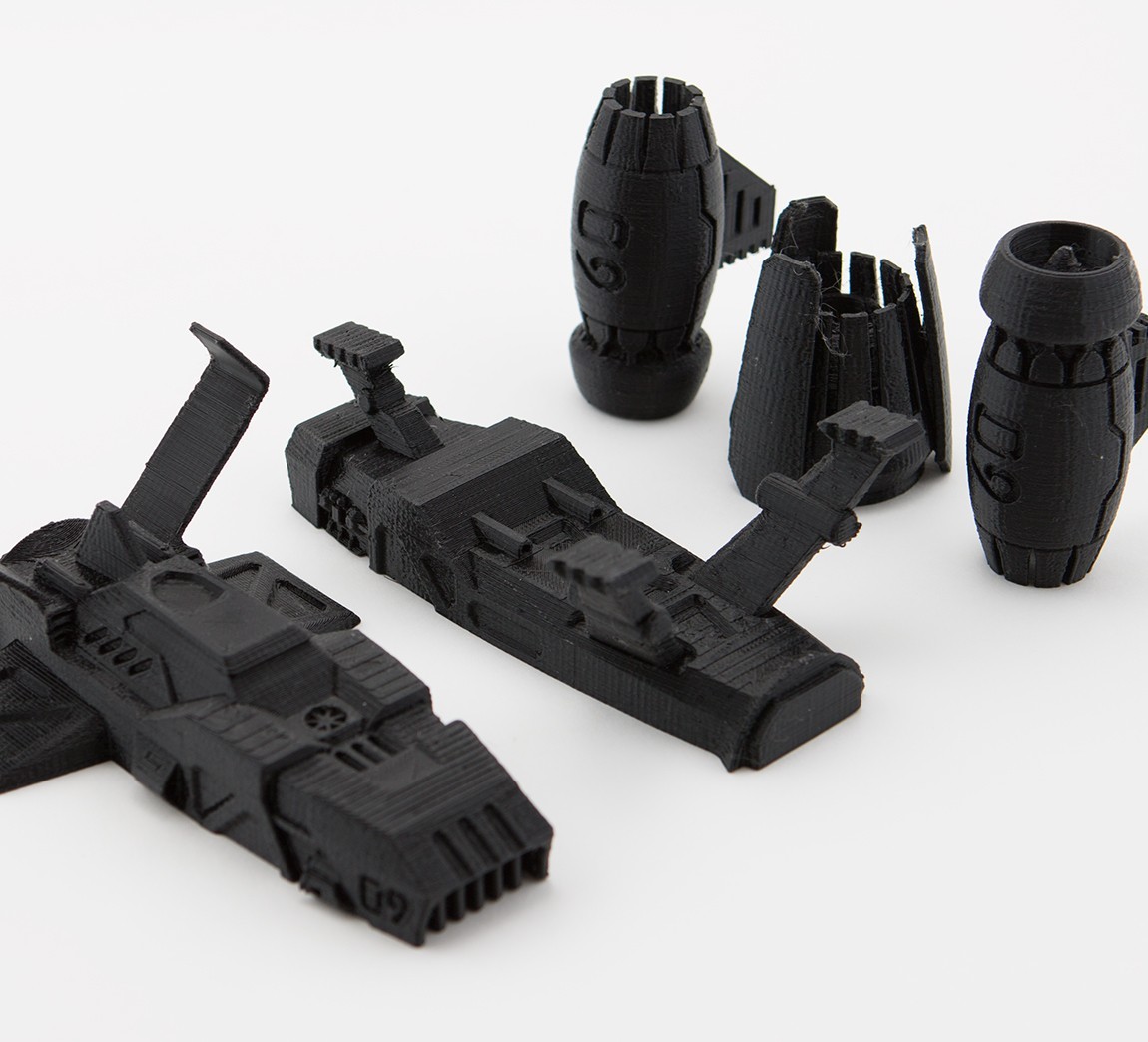 Free STL file Spaceship 🚀・3D printer design to download・Cults