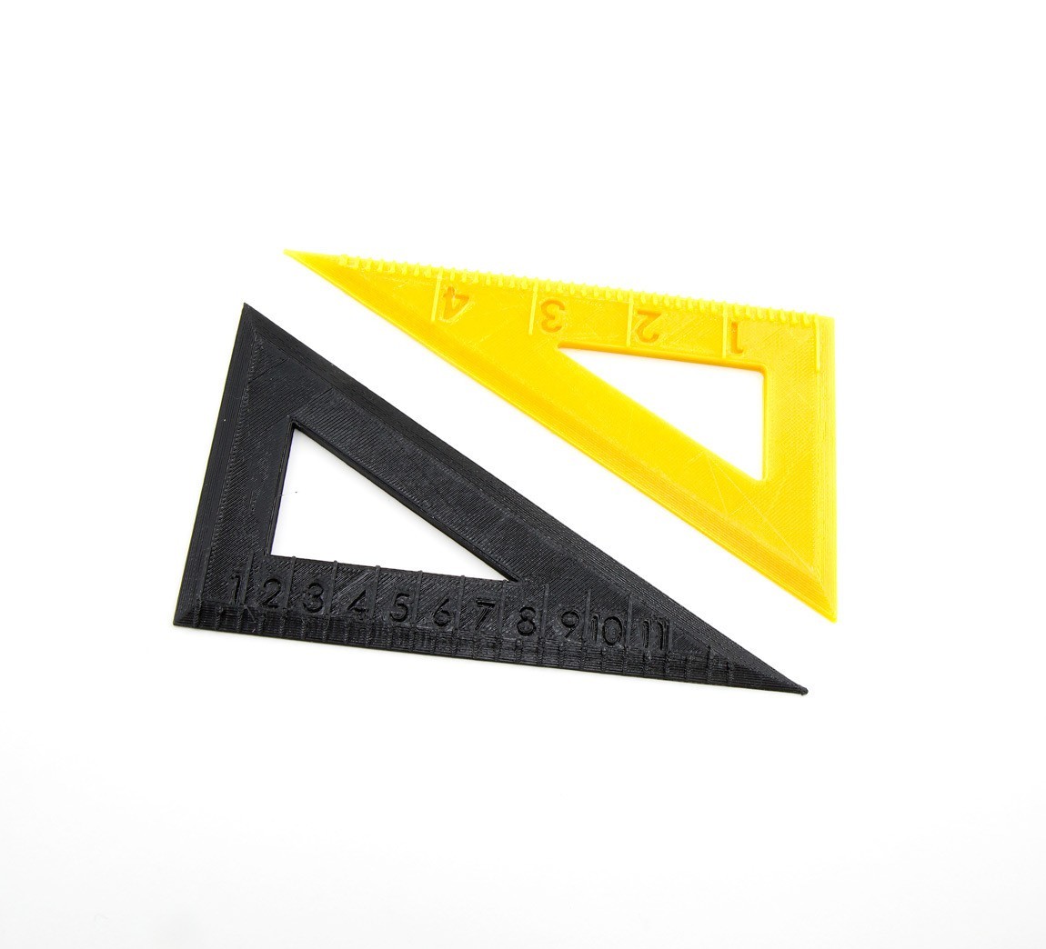 Fichier STL gratuit Règle triangulaire・Design pour imprimante 3D à ...