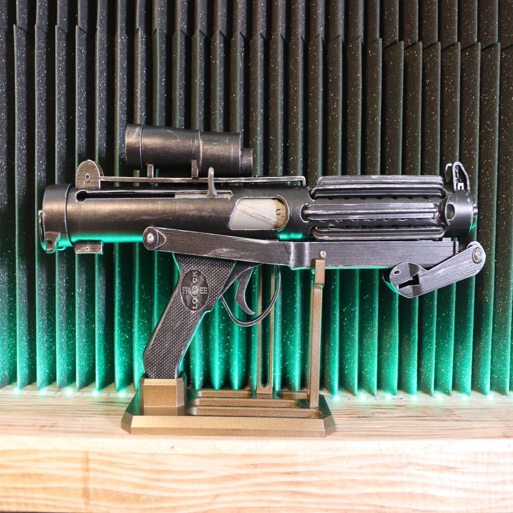 Archivo 3D gratis Stormtrooper E-11 Blasttech Stand (por fin estable ...