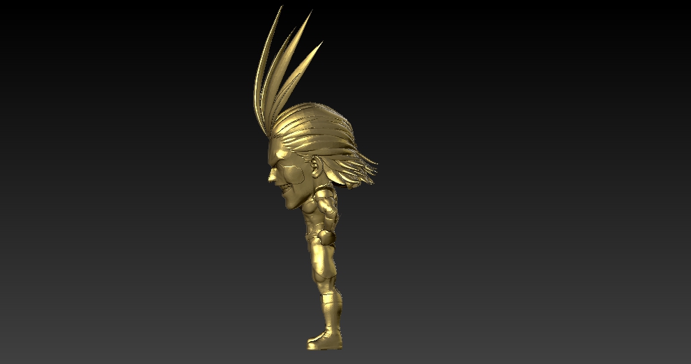 Free STL file ALL MIGHT TYPE FUNKO・3D printable design to download・Cults