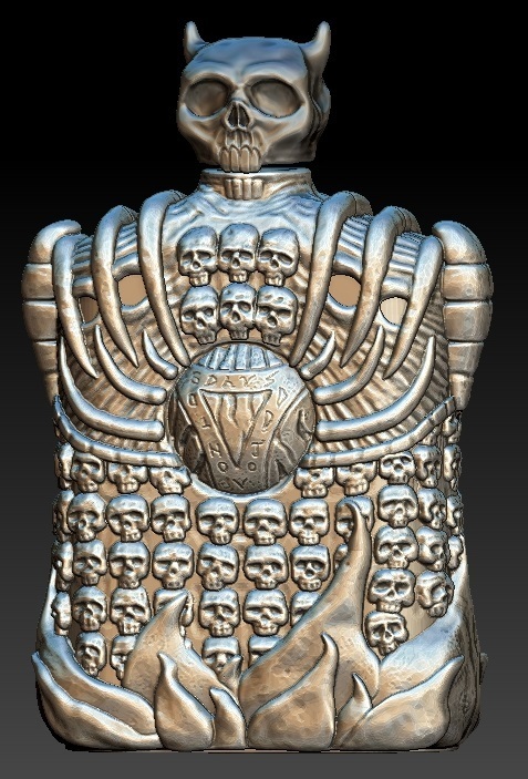 STL file Little Nicky Flask・3D printing model to download・Cults