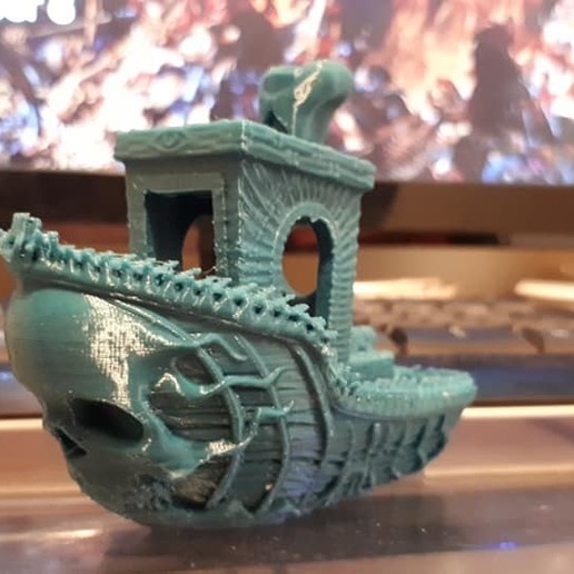 Download free STL file Ghostship Benchy • 3D printer design ・ Cults