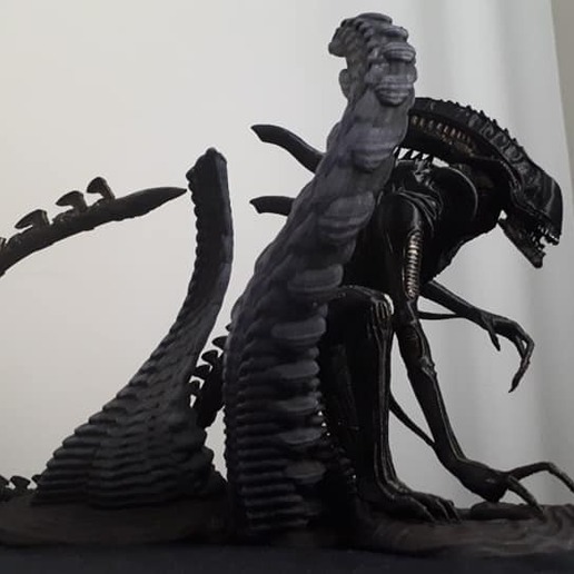 Download STL file Warrior Alien • 3D printable model ・ Cults