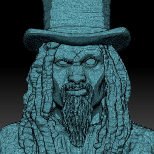 Download 3D printing designs Rob Zombie ・ Cults