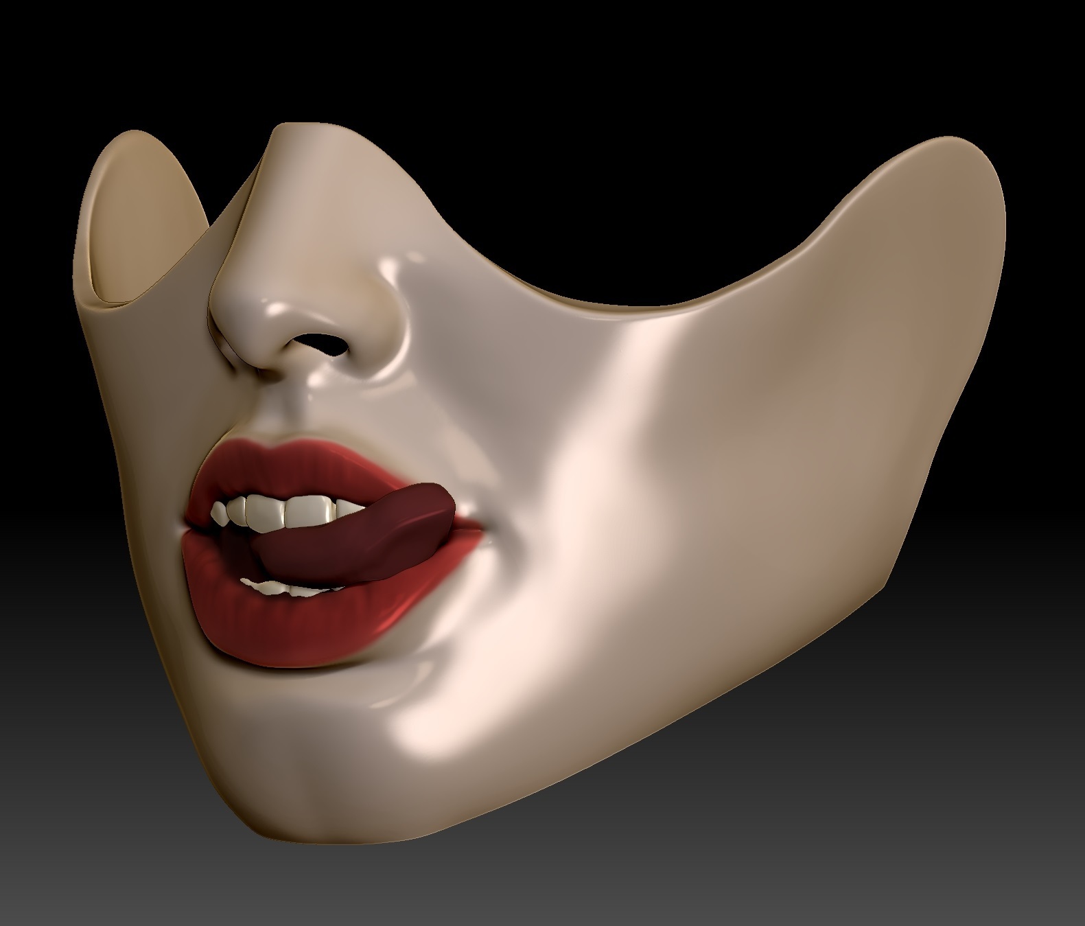 STL file Female masks・Design to download and 3D print・Cults