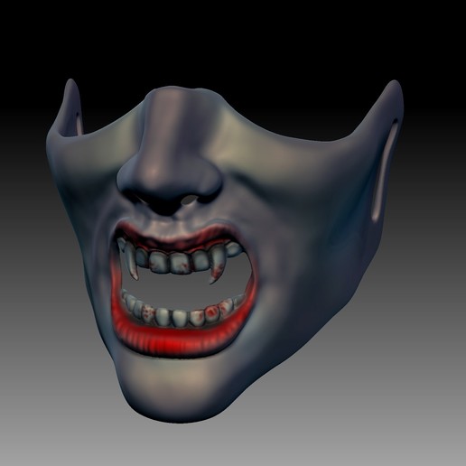Download STL file Vamp Mask • 3D printing template ・ Cults