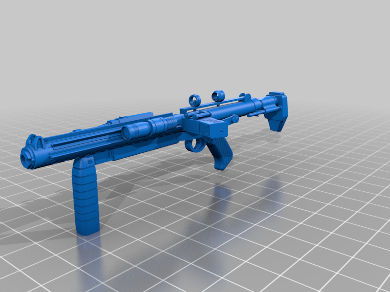 3D file E-10 Mud Trooper Blaster for 1/6 scale Hot Toys - Solo A Star ...