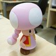 Download free STL file Toadette from Mario games - Multi-color • 3D ...