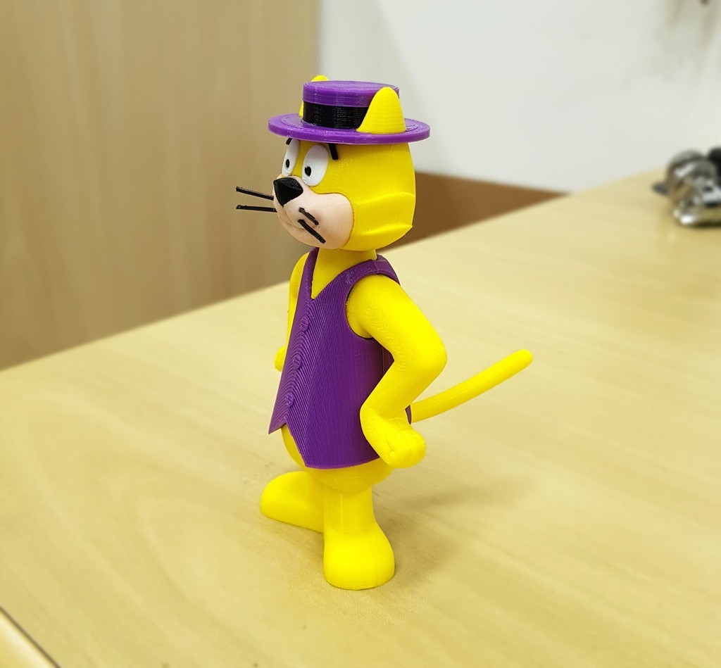 Free STL file Top Cat - multi-color 🔝・3D printer model to download・Cults