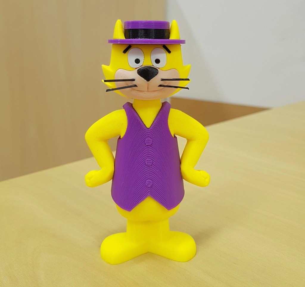 Free STL file Top Cat - multi-color 🔝・3D printer model to download・Cults