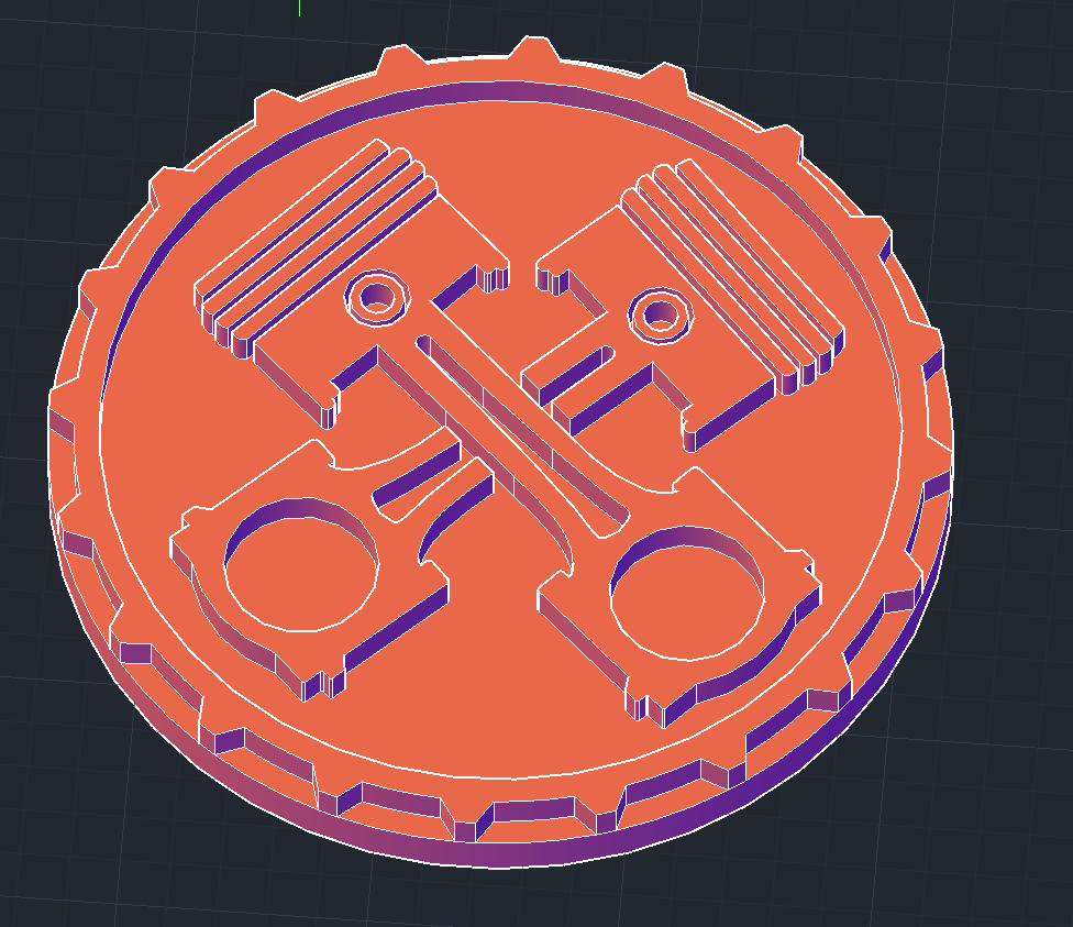Free STL file Piston Art・3D printing template to download・Cults