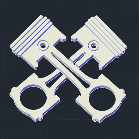 Download free STL file Piston Art • Model to 3D print ・ Cults
