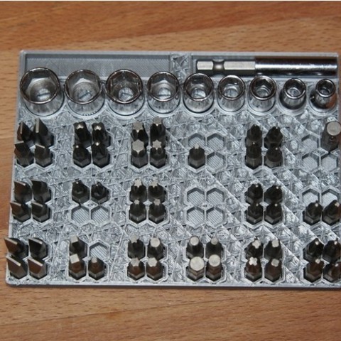 Download free STL file Hex Bit Holder • 3D print template ・ Cults