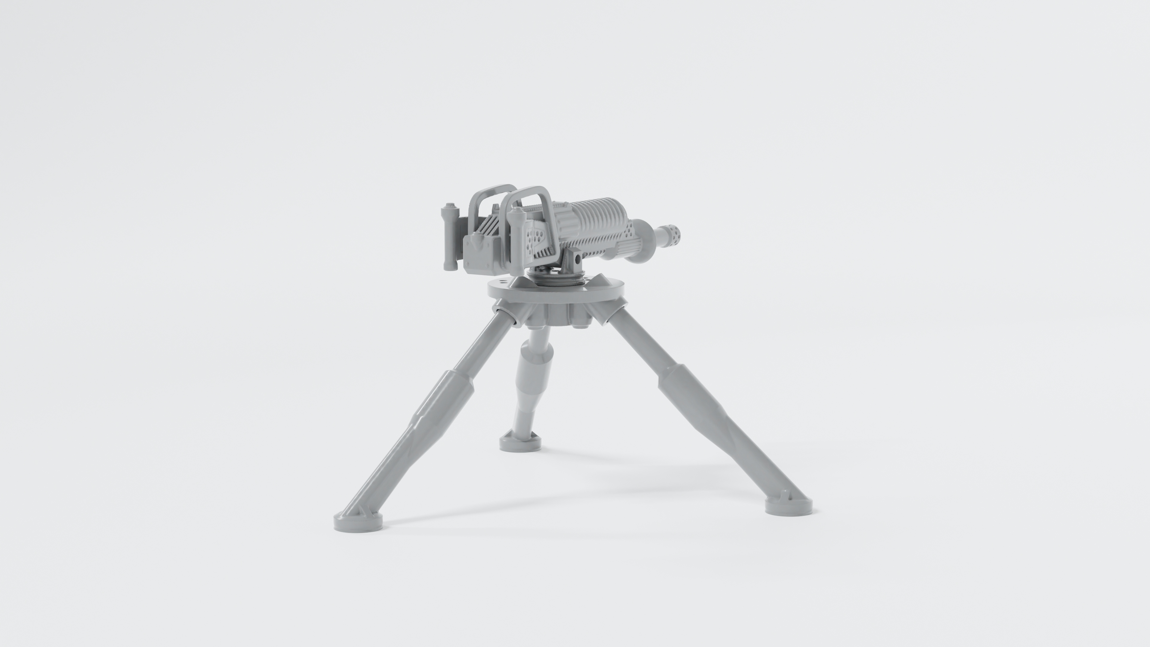 Free 3D file Heavy Blaster A-MK I・3D printer design to download・Cults