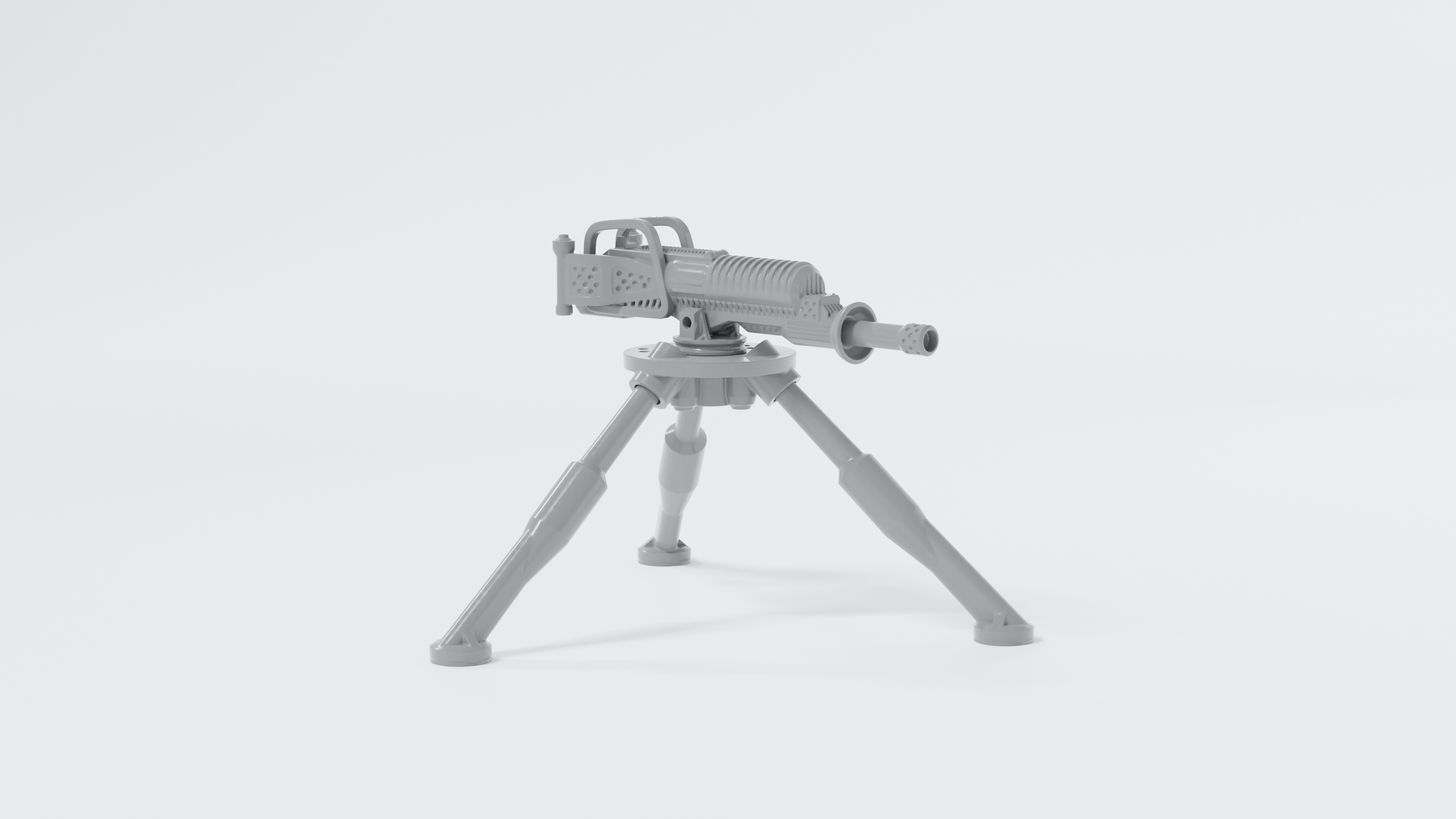 Free 3D file Heavy Blaster A-MK I・3D printer design to download・Cults