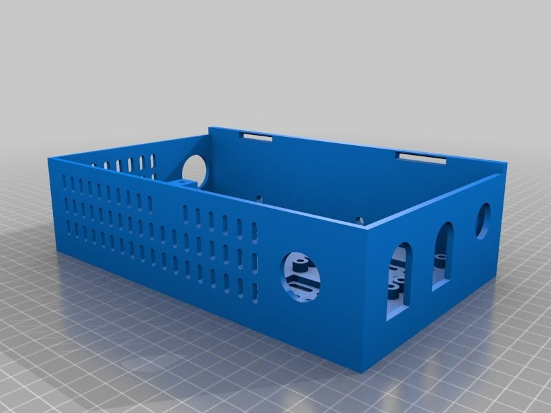 Free STL file AM8 electronics case with dual mosfets and SD card slot ...