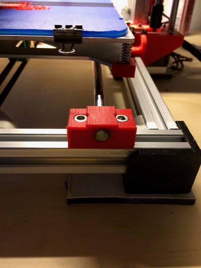 Free STL file 8MM rod holder for 2020 frame 🖼️・3D printable design to ...