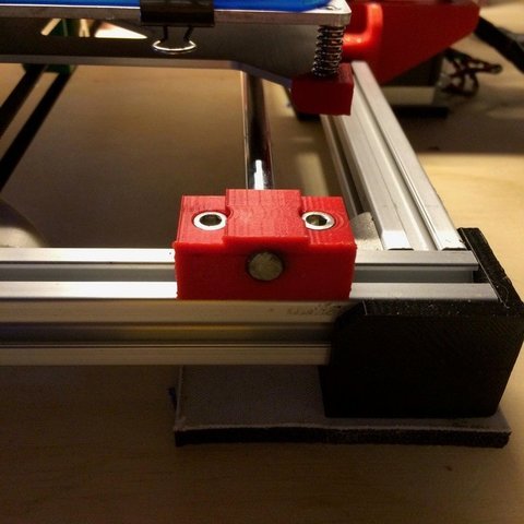 Download free 3D printing designs 8MM rod holder for 2020 frame ・ Cults