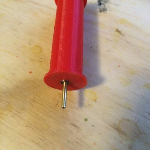 Download free 3D printing designs Spool spindles for use with 3x6x2mm ...