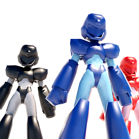 STL file Mega man 👨・Template to download and 3D print・Cults