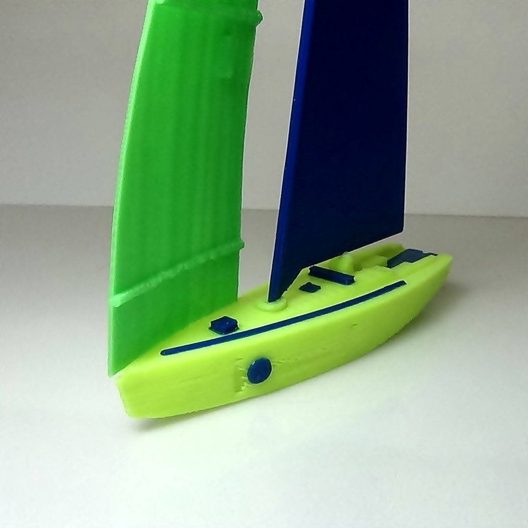 STL file sailboat・3D print object to download・Cults