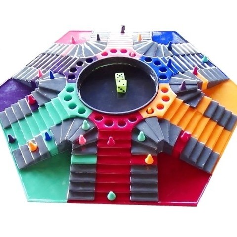 Descargar diseños 3D Parchis de 6 puestos, Ludo king ・ Cults