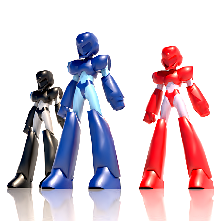 STL file Mega man 👨・Template to download and 3D print・Cults