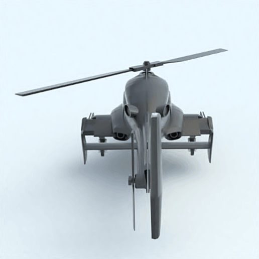 Download STL file Airwolf • Model to 3D print ・ Cults