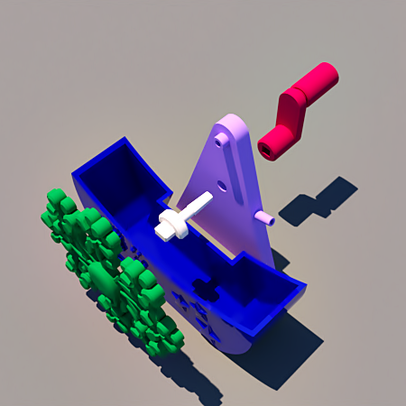 STL file bubble machine 💐・3D printer design to download・Cults