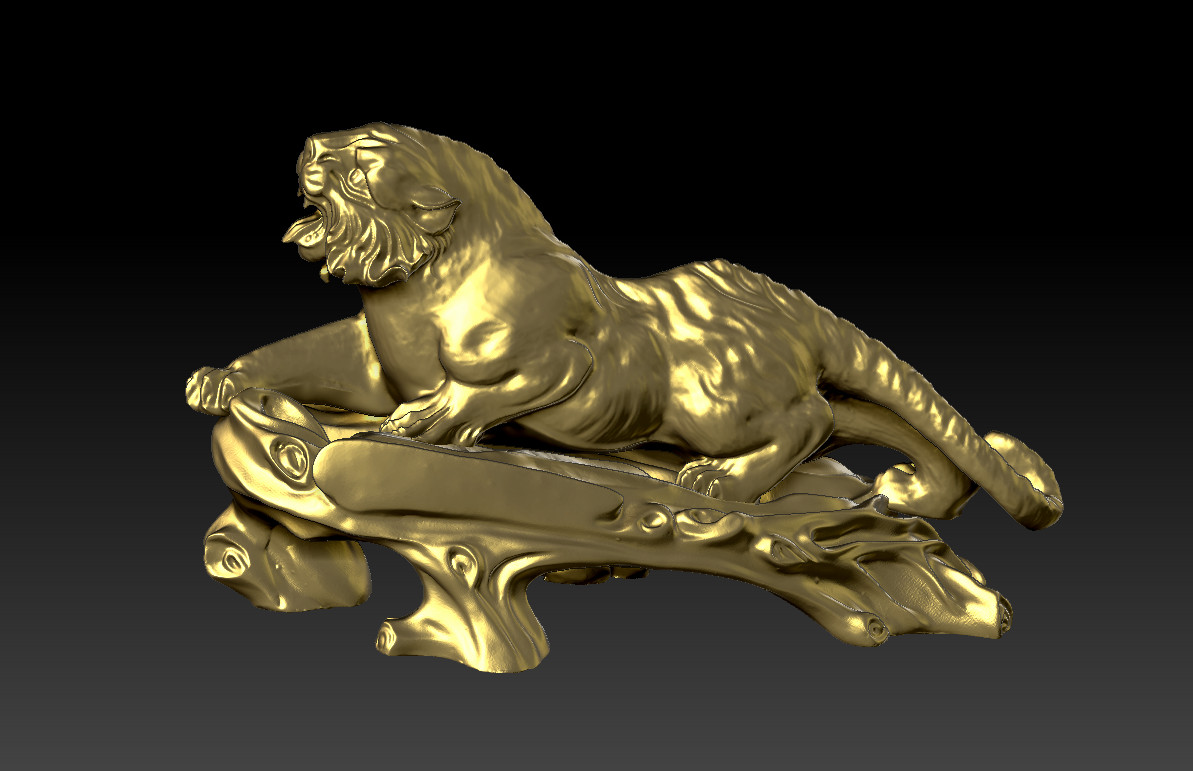 STL file Good luck ornaments for the year of the tiger・3D printer ...