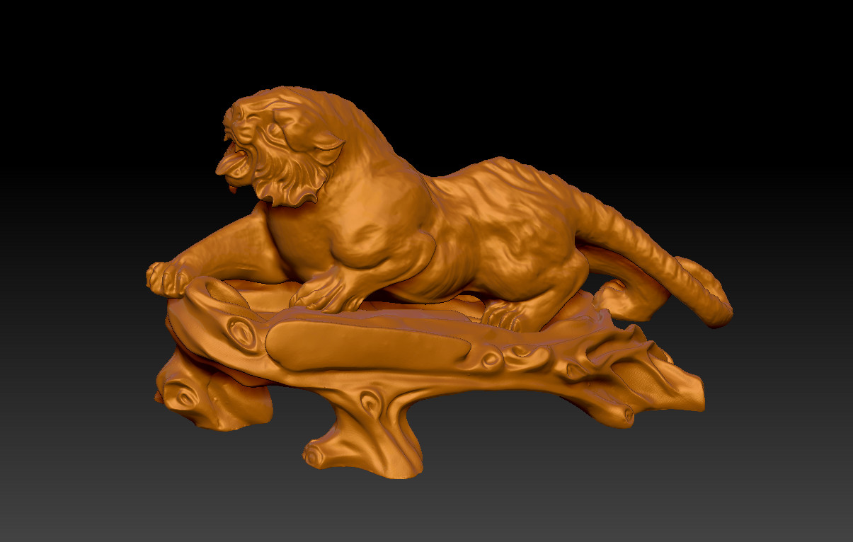 STL file Good luck ornaments for the year of the tiger・3D printer ...