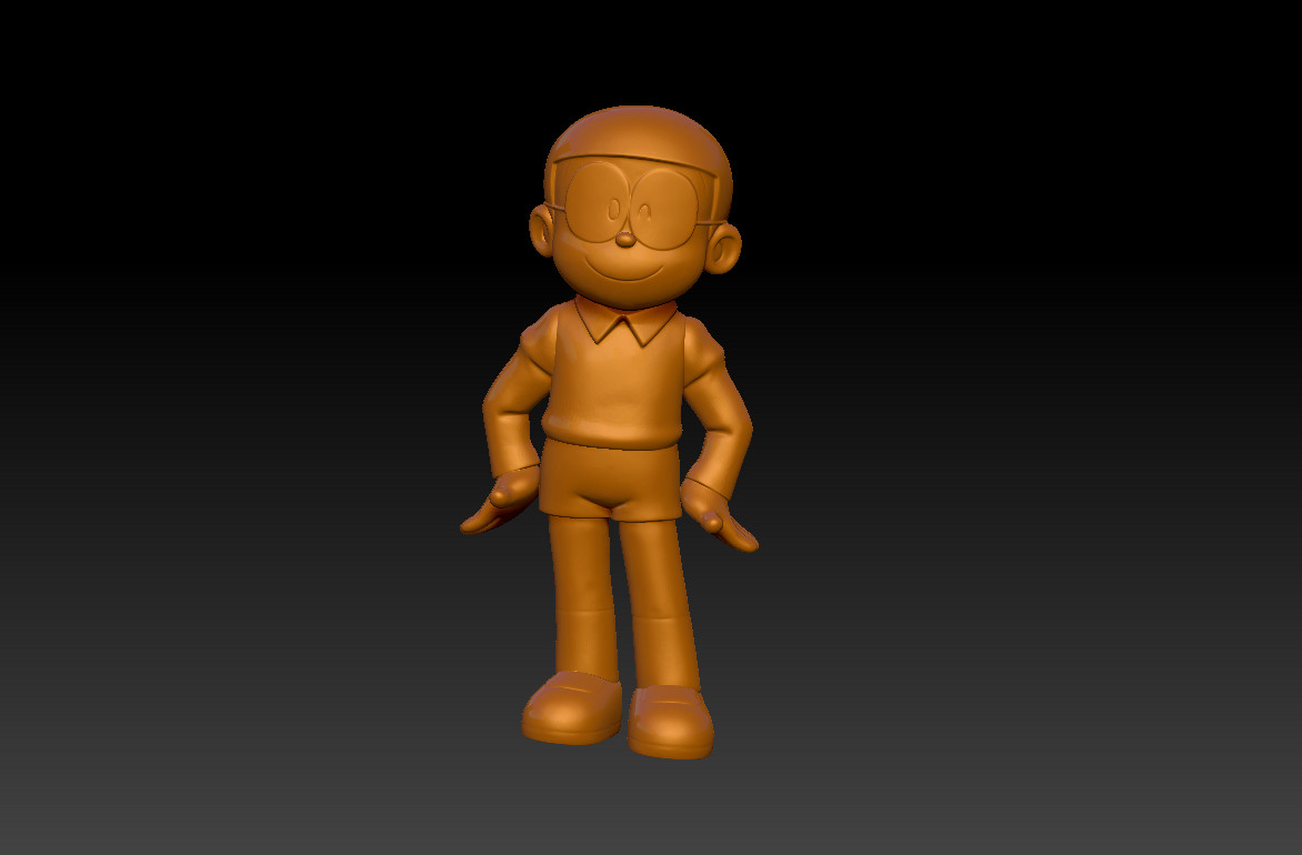STL file Nobita Nobita (Doraemon family)・3D printable model to download ...