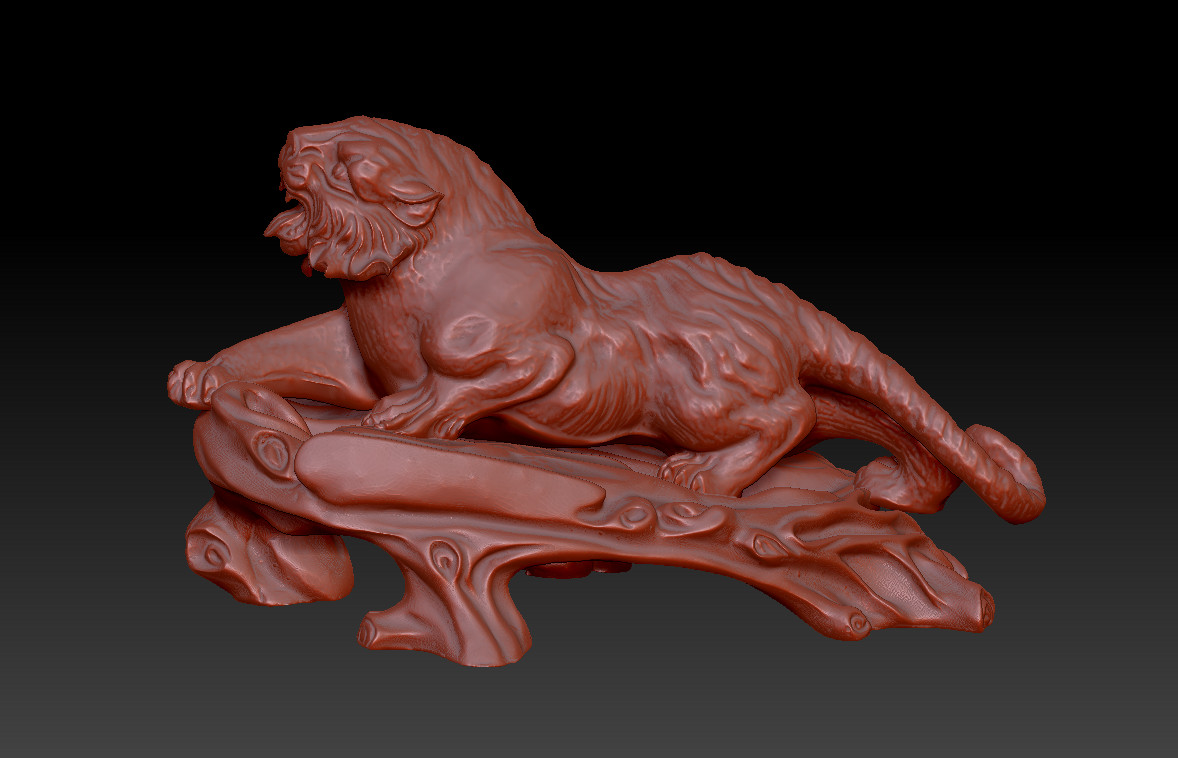 STL file Good luck ornaments for the year of the tiger・3D printer ...