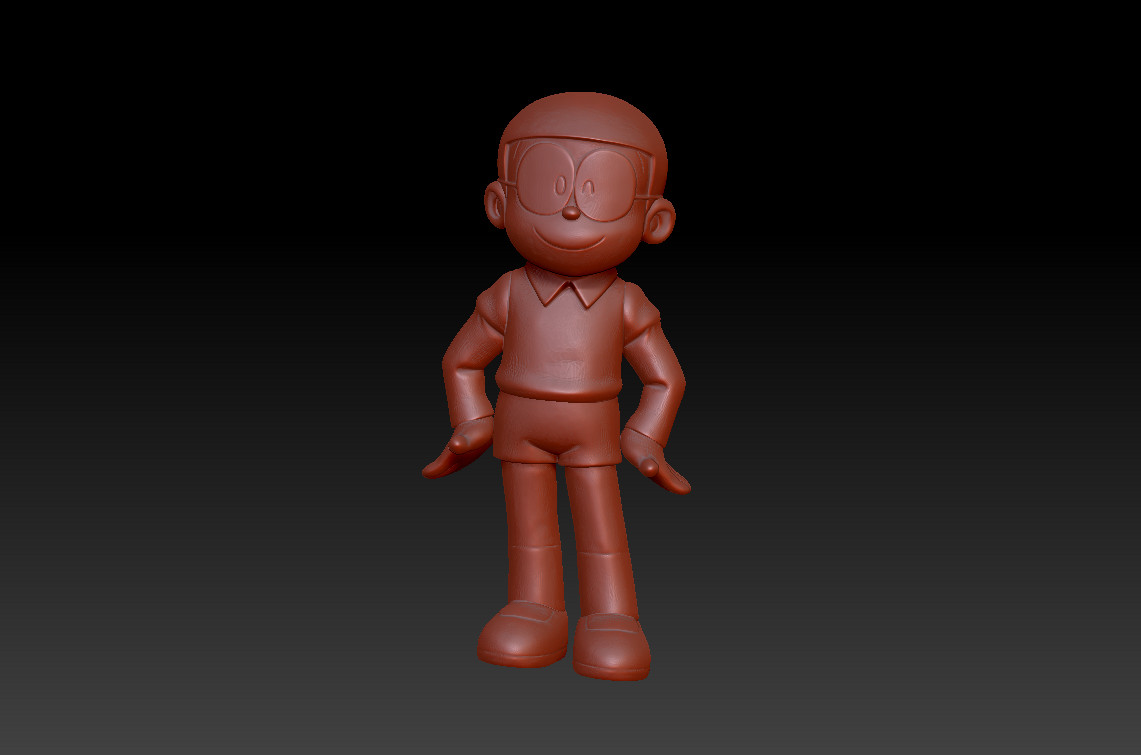 STL file Nobita Nobita (Doraemon family)・3D printable model to download ...