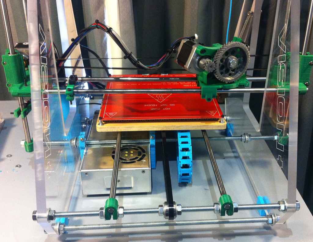 Free STL file Underslung Power Supply Mount for Vision Prusa Mendel ...