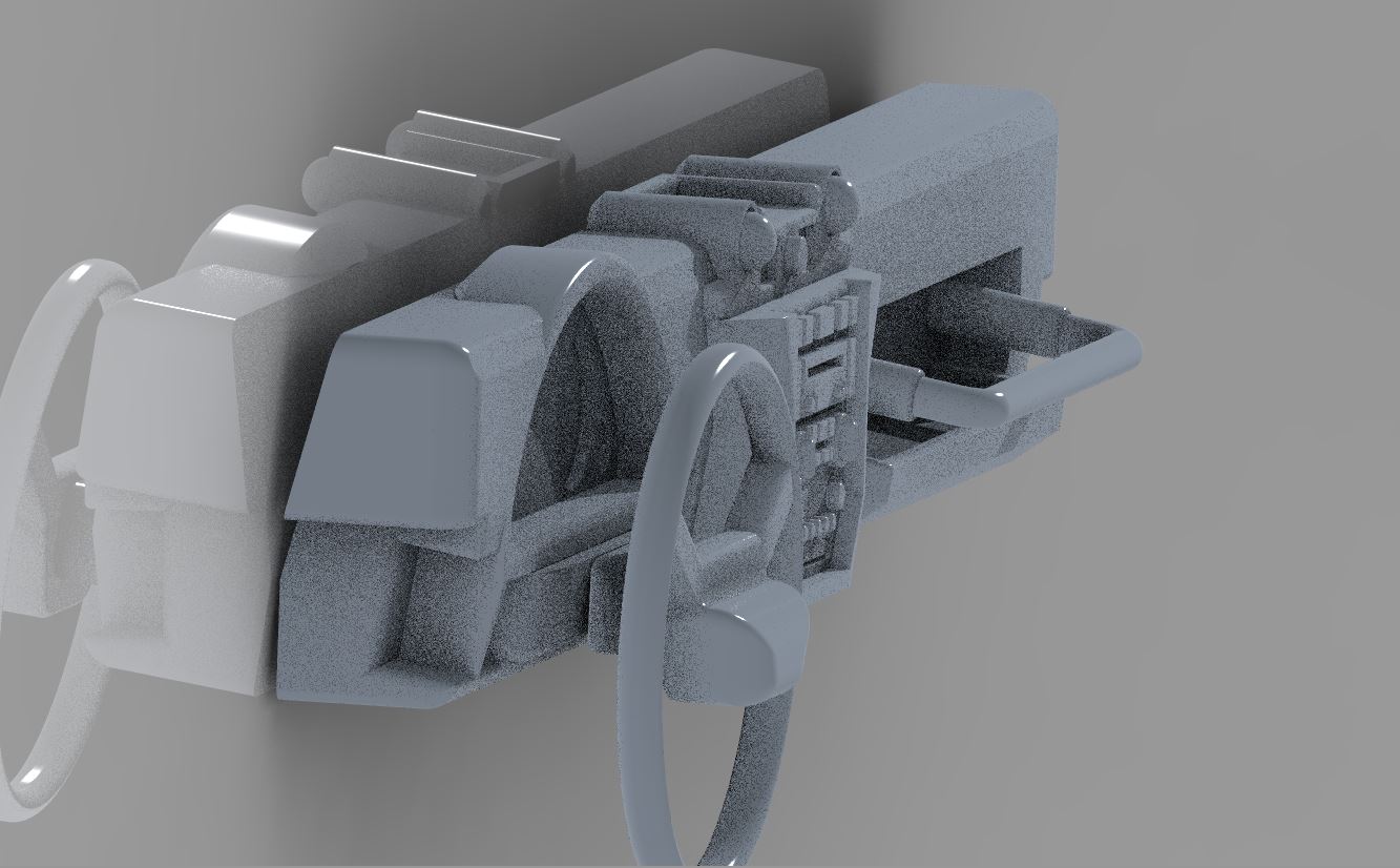 STL file Defender TRX4 Dashboard・3D printer model to download・Cults