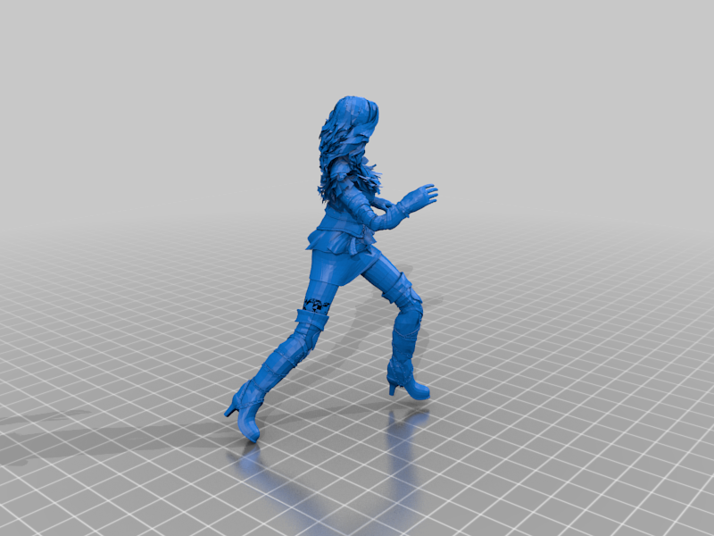 Free STL file Yennifer of Vengerberg 💴・3D print model to download・Cults