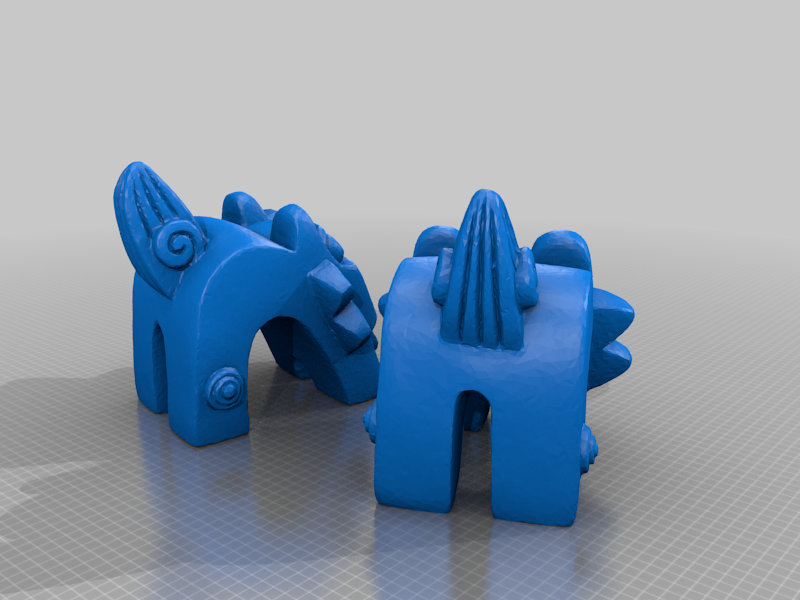 Free STL file Okinawa Shisa 🇯🇵・3D printable object to download・Cults