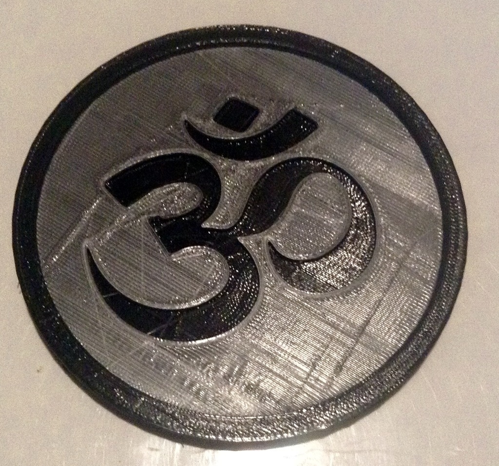 Free STL file OM Coaster・3D printing idea to download・Cults