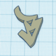 Download STL file graffiti alphabet • Design to 3D print ・ Cults