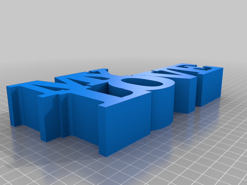 Free 3D file mylove・3D printer design to download・Cults