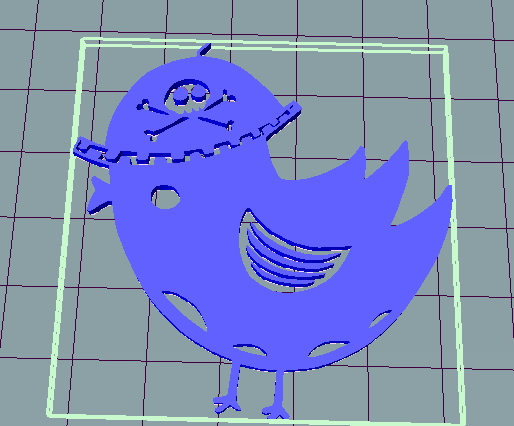 STL file bad bird・3D printing template to download・Cults