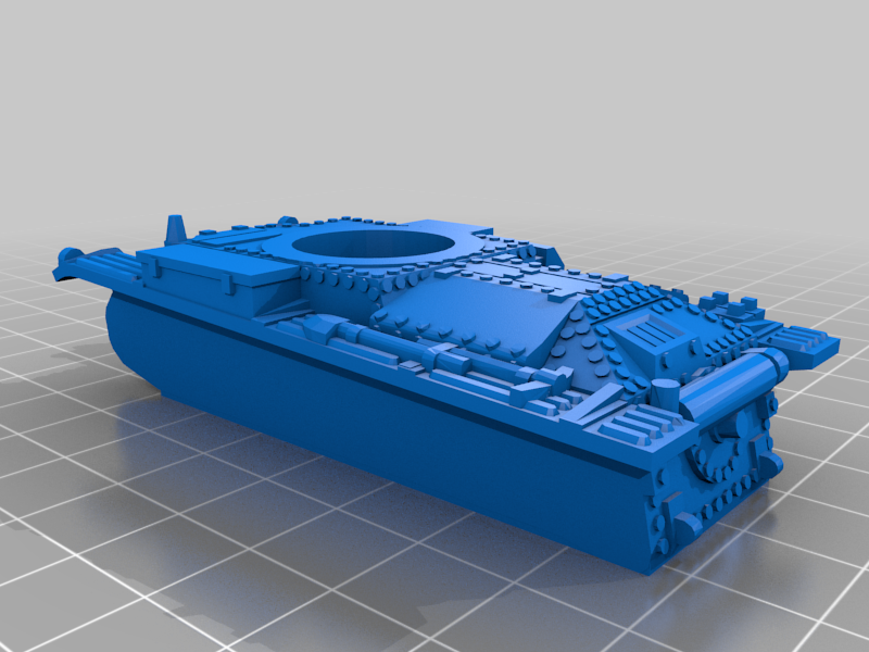 Free STL file Panzer 38T - Fixed - 28mm・3D printable model to download ...