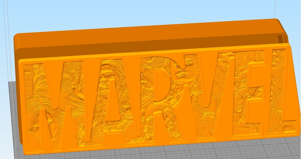 Free 3D file marvel box litho・3D printing template to download・Cults