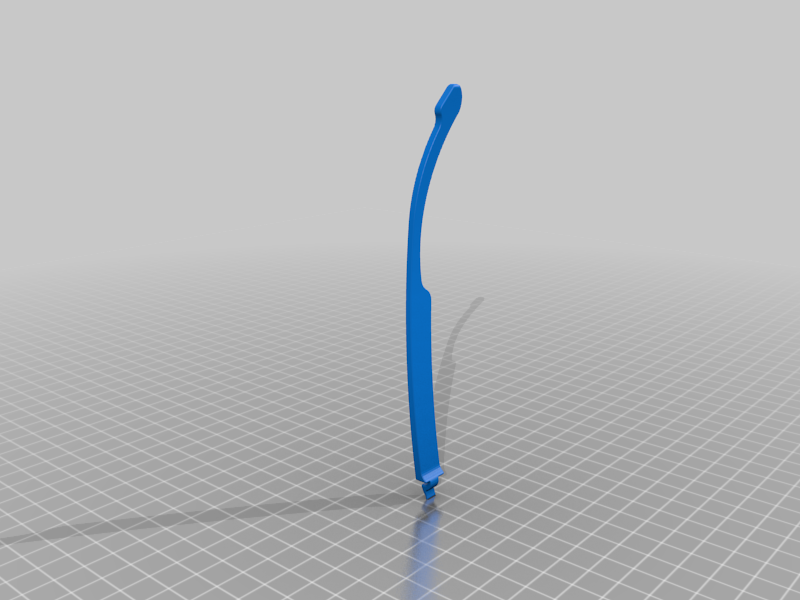 Free STL file eyeglasses temple replacement 🕍・3D print design to ...