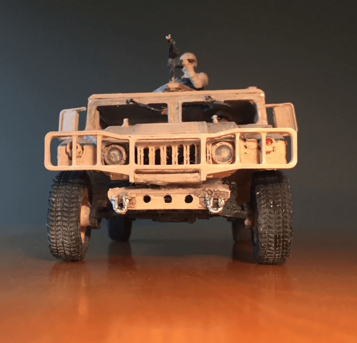 Download STL file HUMMER H1 - Assembly model kit 1:35 • 3D print model ...