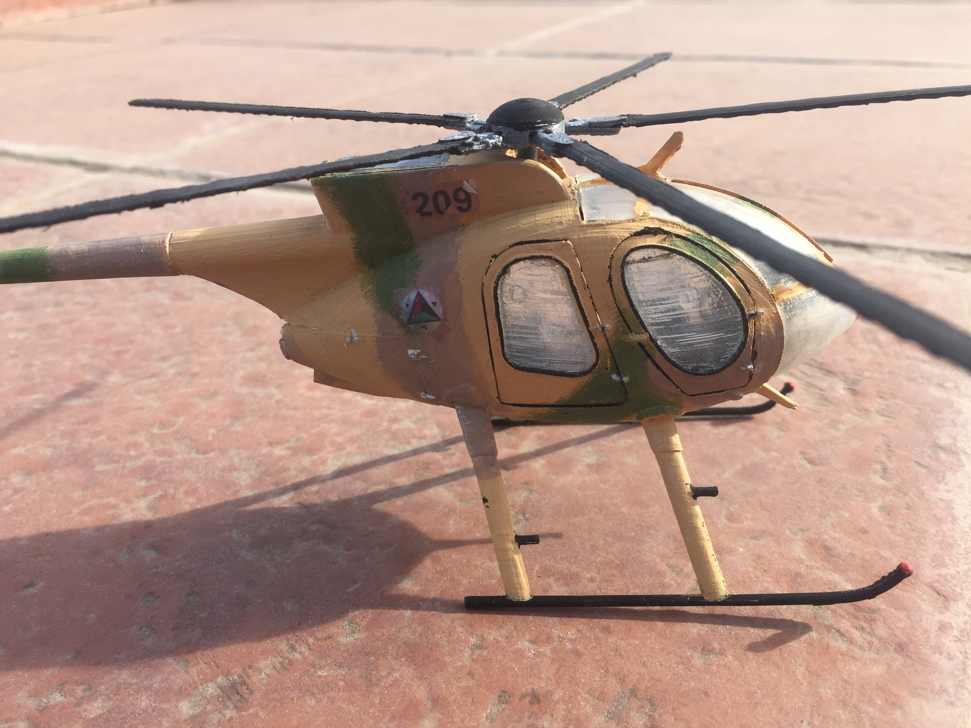 Descargar archivo STL MD530 HELI 1:35 SCALE MODEL • Diseño para ...