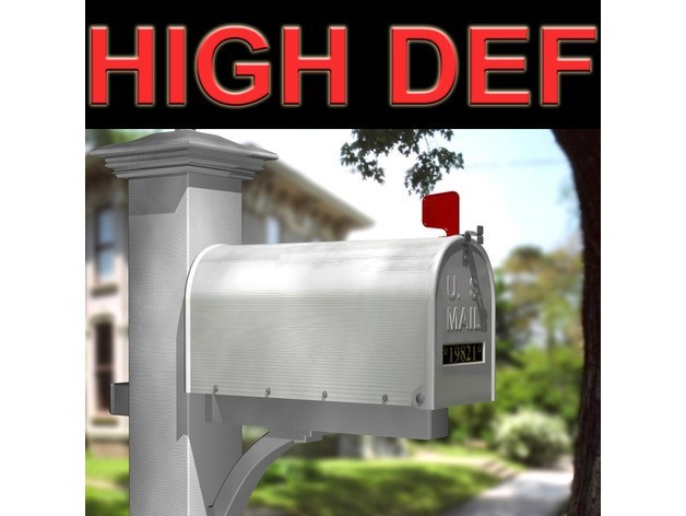 Free STL file MAIL BOX・3D print design to download・Cults