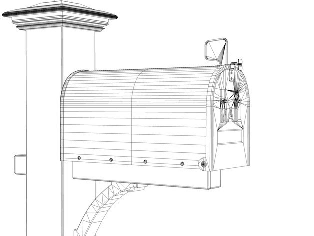 Free STL file MAIL BOX・3D print design to download・Cults